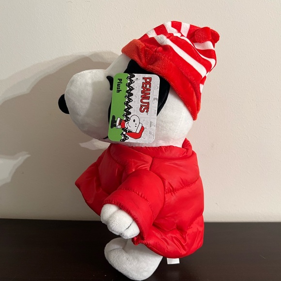 Hobby Lobby | Toys | Snoopy Peanuts Plush Red Puffer Jacket Winter ...